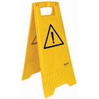 Warning stand with pictogram - Manutan.co.uk