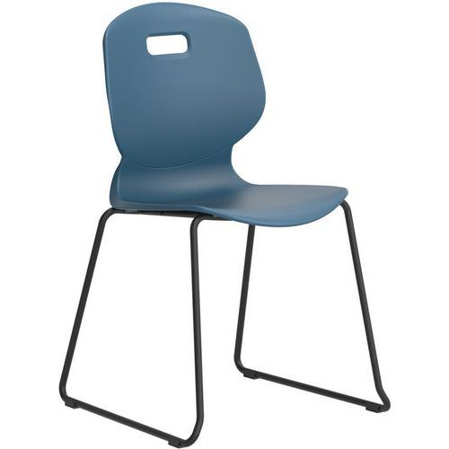 School Chair | Skid legs | Stackable | Education Furniture