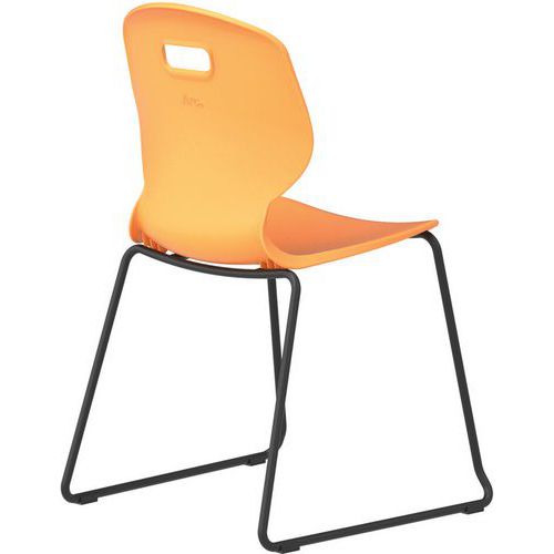 School Chair | Skid legs | Stackable | Education Furniture