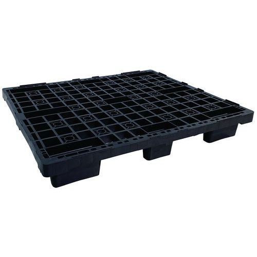 Heavy Duty Recycled Pallets - Lightweight Recycled Plastic - Manutan ...
