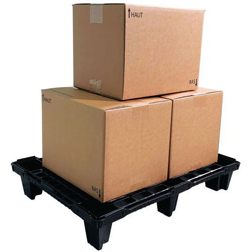 Heavy Duty Recycled Plastic Pallets - Manutan UK