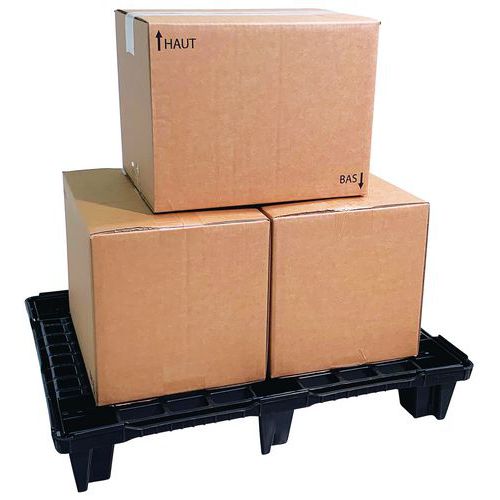 Heavy Duty Recycled Plastic Pallets - Manutan UK