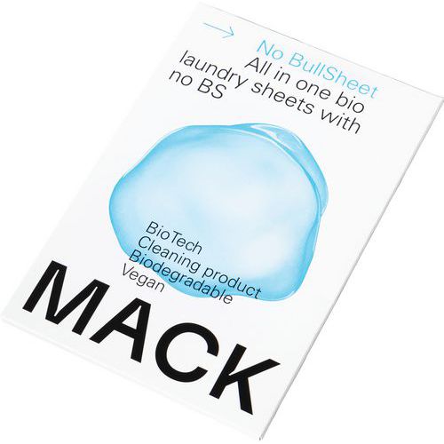 Eco-Friendly Industrial Detergent Laundry Sheets - MACK Biotech ...