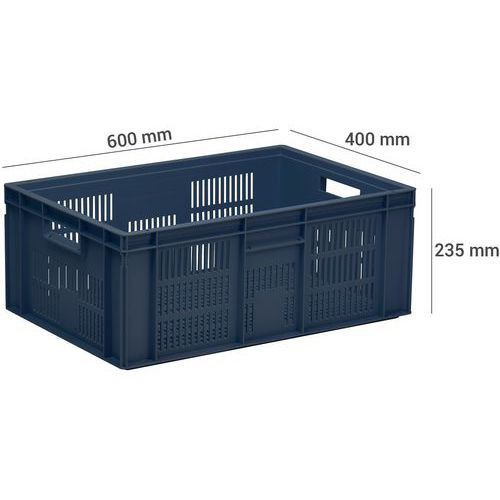 Euro Food Containers - Ventilated | Storage Containers | Manutan