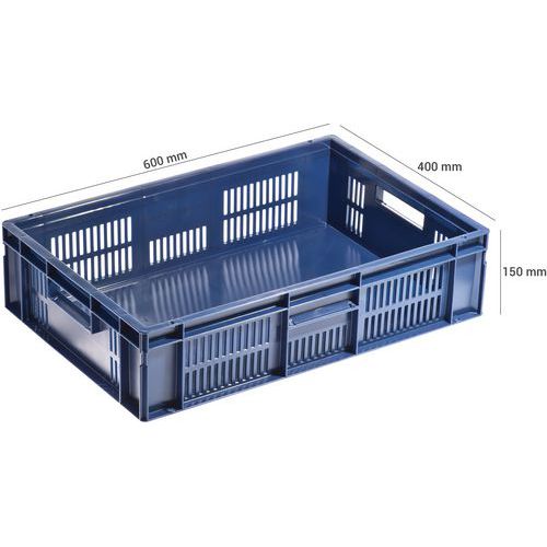 Euro Food Containers | Ventilated Storage Containers | Manutan