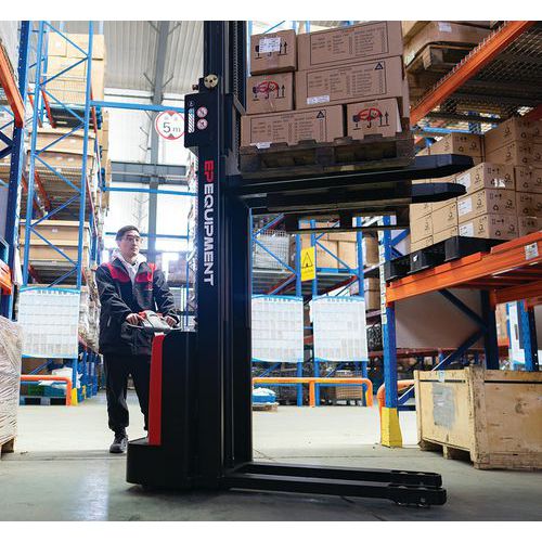 Electric Pallet Stacker Truck | Max Lift Height 2516mm | 1200kg Capacity