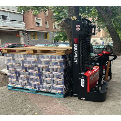 Electric Pallet Stacker Truck | Max Lift Height 2516mm | 1200kg Capacity