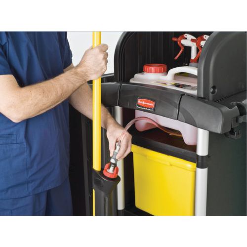 HYGEN™ PULSE™ Mop - Yellow - Pulse - Rubbermaid - Manutan.co.uk