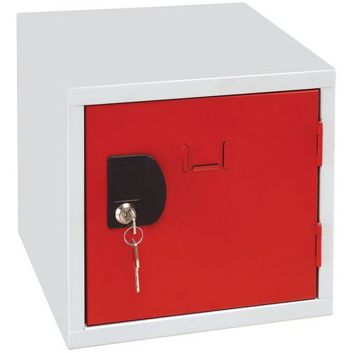 Cube Metal Office/Gym Storage Lockers - Cylinder Lock - Manutan Expert ...