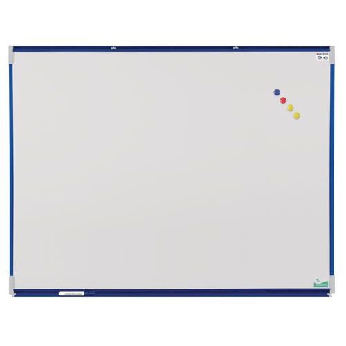 Enamelled whiteboard with fastenings - Manutan.co.uk