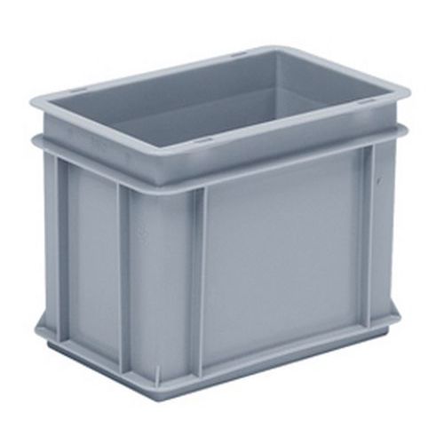 Grey Stacking Containers 2L to 9L - 200 to 300mm - Manutan.co.uk