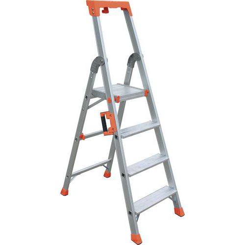 Professional Aluminium Stepladder | Ladders | Manutan