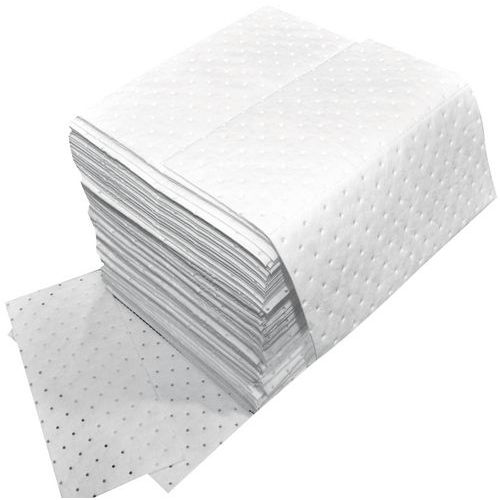 Oil & Fuel Spill Pads - Hydrocarbon Absorbent - Waterproof - Manutan ...