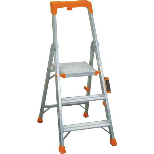 Professional Aluminium Stepladder | Ladders | Manutan