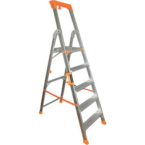 Professional Aluminium Stepladder | Ladders | Manutan