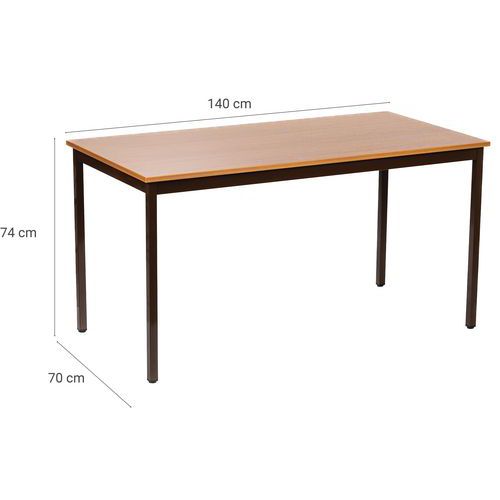 Standard Office Tables - Meeting Room Desks - 1400mm Long - Manutan ...