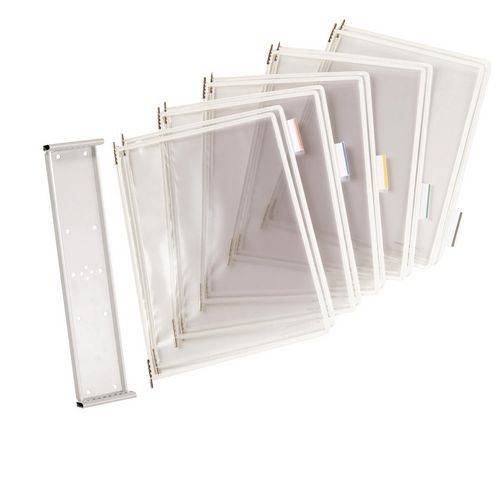 Tarifold wall mounting extension | 10 pockets | Manutan UK