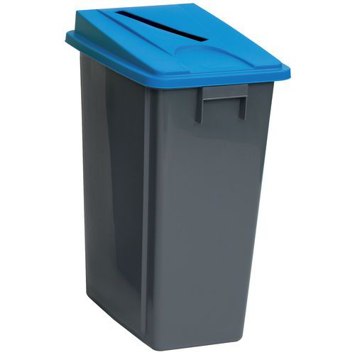 Selective-sorting bin and lid, 60 or 80 L | Manutan UK
