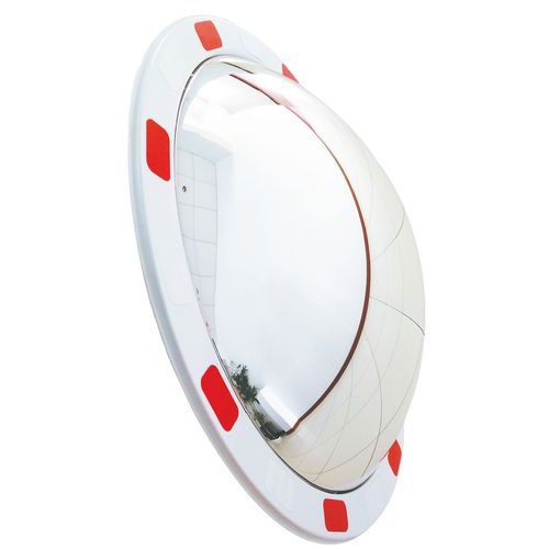 Half Hemispherical Traffic Mirrors | Traffic & Pedestrian Control | Manutan