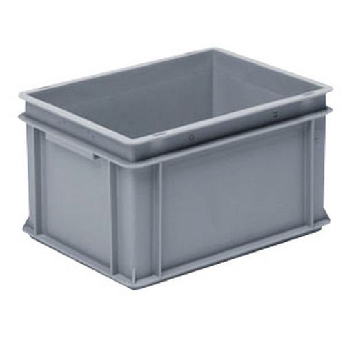 Grey Stacking Containers 6L to 30L - 400mm | Storage | Manutan