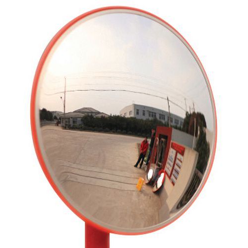 Round Safety Mirror - Convex - Outdoor/Indoor Traffic - Manutan Expert ...