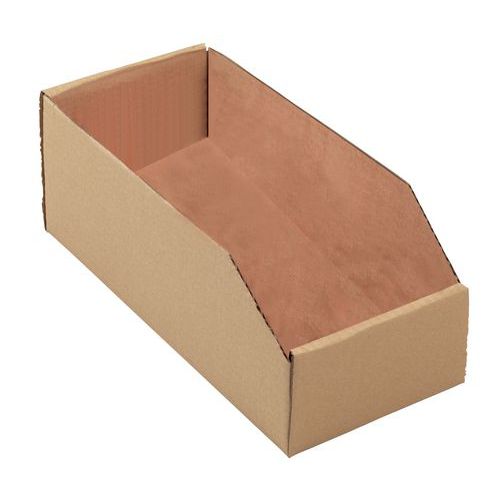 Economy Cardboard Stock Boxes - 3.6L to 8.3L | Storage | Manutan