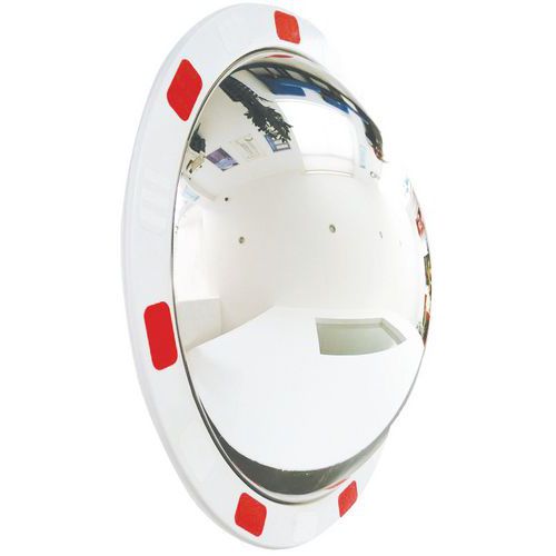 Half Hemispherical Traffic Mirrors | Traffic & Pedestrian Control | Manutan