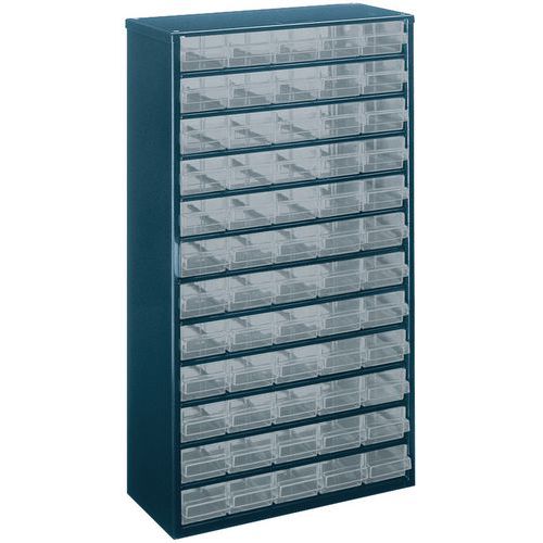 Small Parts Storage Cabinet 1200 Series - 48 to 60 Drawers | Manutan