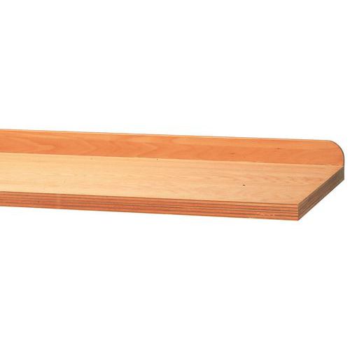 Beech backboard for workbench top - Manutan.co.uk