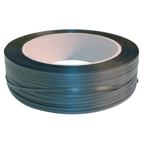 Blue Plastic Strapping Reel - Ø 200 mm - Manutan.co.uk