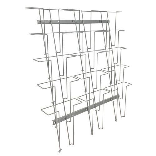 Display Stand - Wall Leaning & Double-sided - For A4 Leaflets & Papers ...