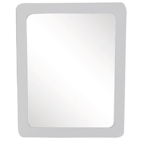 Unbreakable washroom mirror with PVC frame - Manutan Expert - Manutan.co.uk