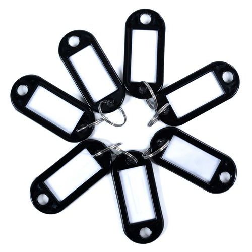 Key Rings With Labels Pack of 100 | Safety | Manutan