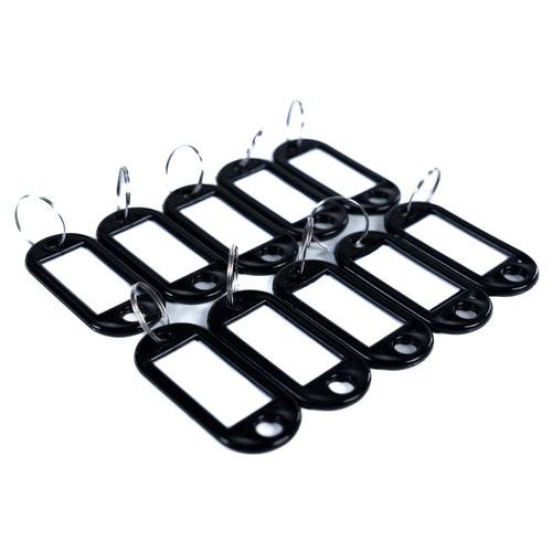 Key Rings With Labels Pack of 100 | Safety | Manutan