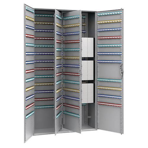 High capacity key cabinet - Secured by key - Manutan.co.uk
