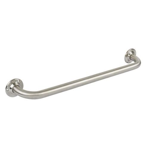 Support bar - Ø 32 mm - Satin stainless steel - Manutan.co.uk