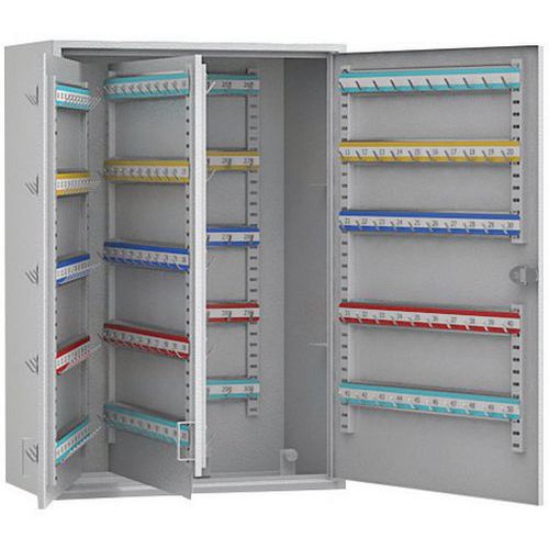 High capacity key cabinet - Secured by key - Manutan.co.uk