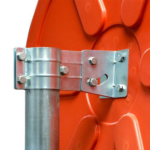 Security mirror with pole - 130° view - Manutan Expert - Manutan.co.uk