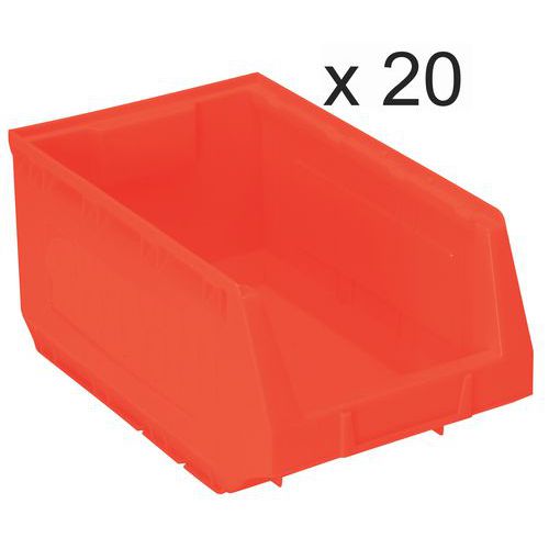 10 Litre Storage Picking Bins - Pack Of 20 - Kangaroo Manutan Expert ...