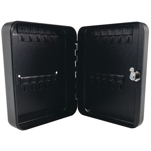 Manutan Black Key Box with Key Lock | Safety | Manutan