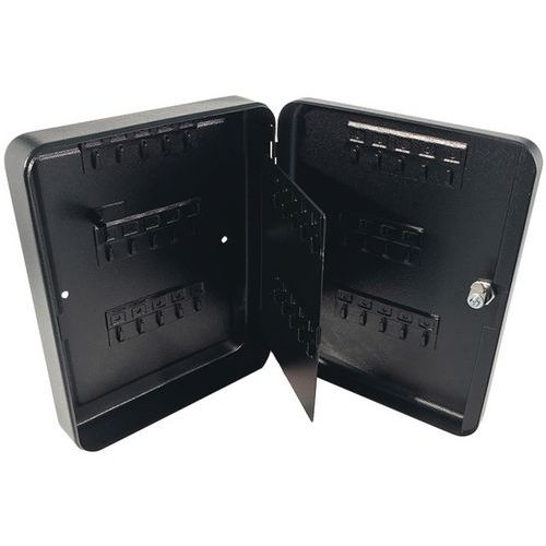 Manutan Black Key Box with Key Lock | Safety | Manutan