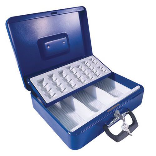 Cash box with key lock - Manutan Expert - Manutan.co.uk