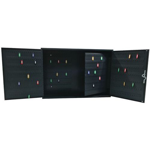 Lockable Key Cabinet - 500-1000 Hooks - High-Security Metal Cupboards ...