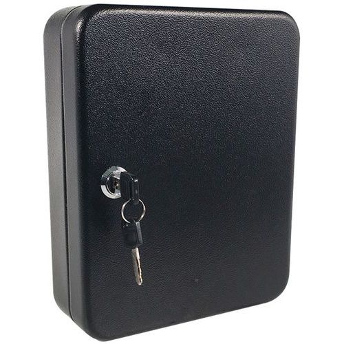 Small Lockable Key Box - 20, 50 & 70 Hooks - Wall Mountable - Manutan ...