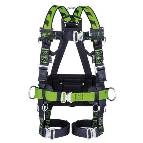 Miller H-Design BodyFit Duraflex fall-arrest harness, size 2 - Miller ...