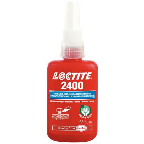 Loctite -2400 medium-strength threadlock - Manutan.co.uk