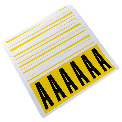 Labels - Adhesive letters | Manutan UK