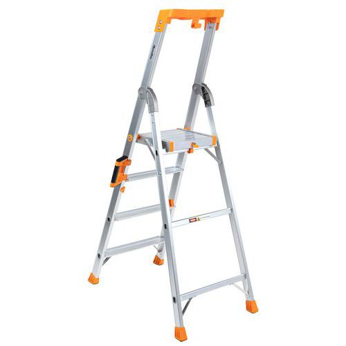 Professional Aluminium Stepladder | Ladders | Manutan