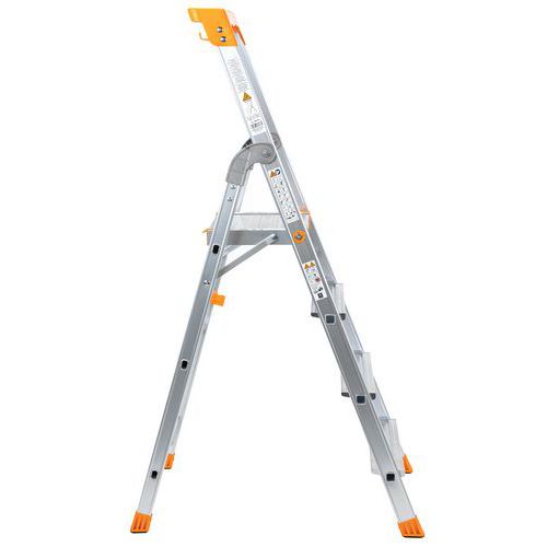 Professional Aluminium Stepladder | Ladders | Manutan