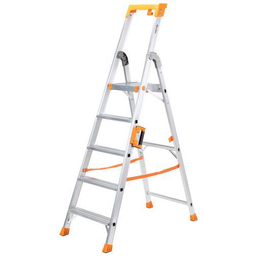 Professional Aluminium Stepladder | Ladders | Manutan
